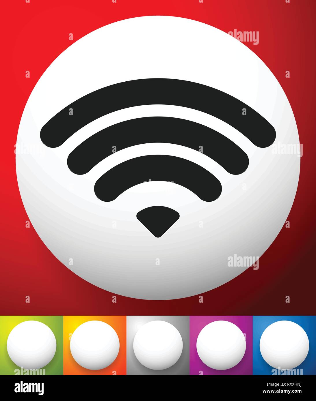 Icon with centric, radial lines for spread, spreading concepts Stock ...