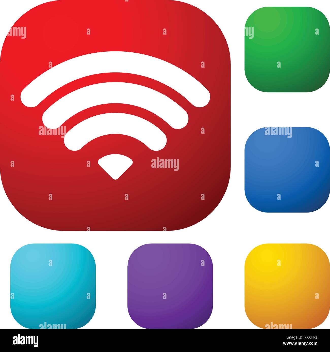 Icon with centric, radial lines for spread, spreading concepts Stock ...