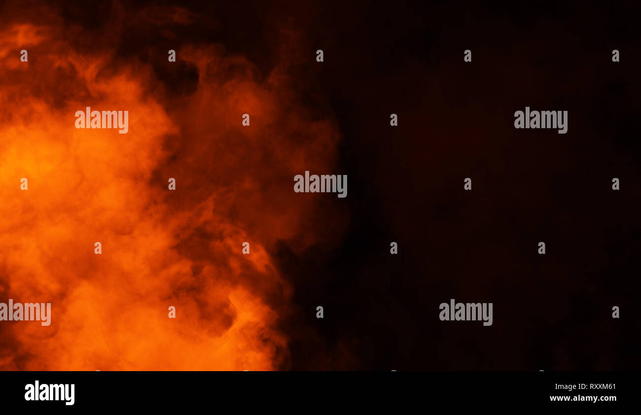 Abstract fire smoke texture . Mistery fog overlays background Stock ...