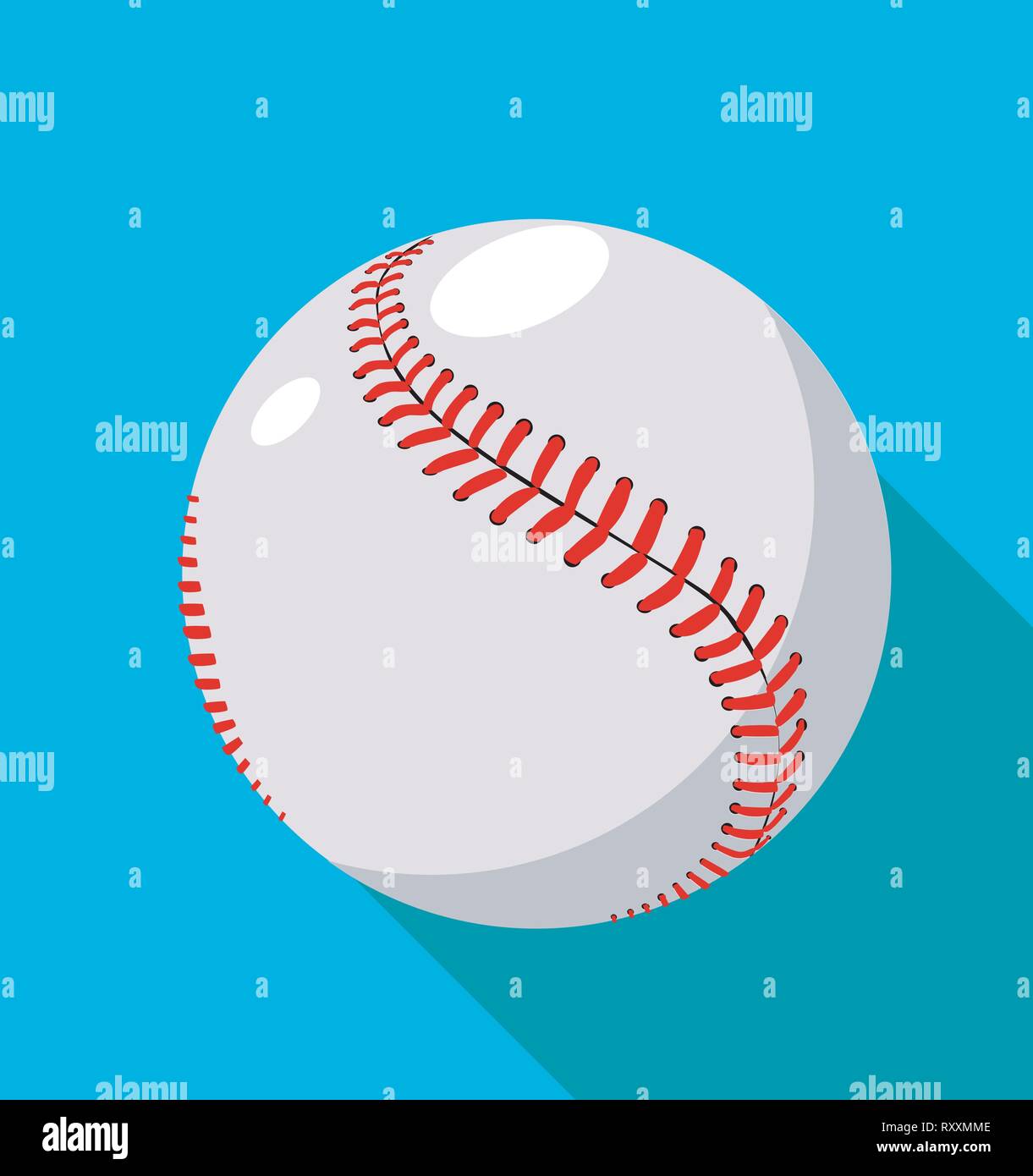 Baseball vector illustration Stock Vector Image & Art - Alamy