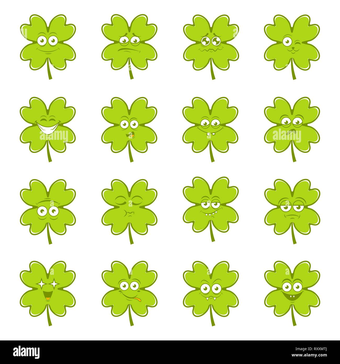 Happy symbol emotions icons vector illustration Stock Vector Image ...