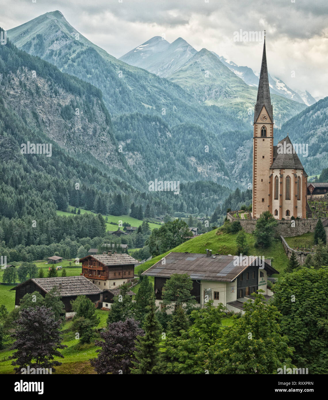 Heiligenblut austria austrian church hi-res stock photography and ...