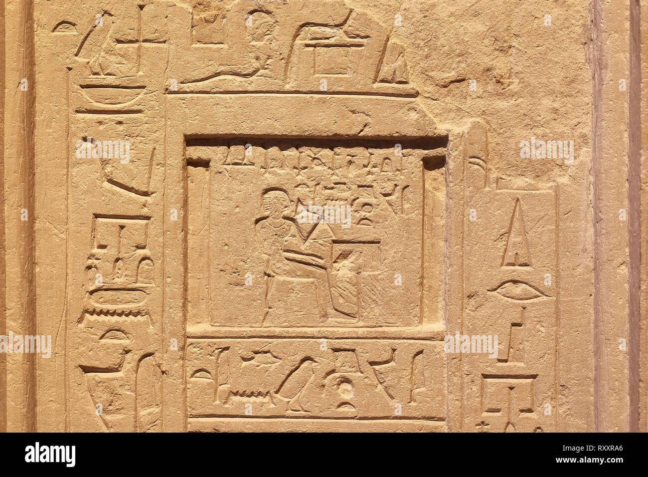 Pictographic Script Writing Temple High Resolution Stock Photography ...