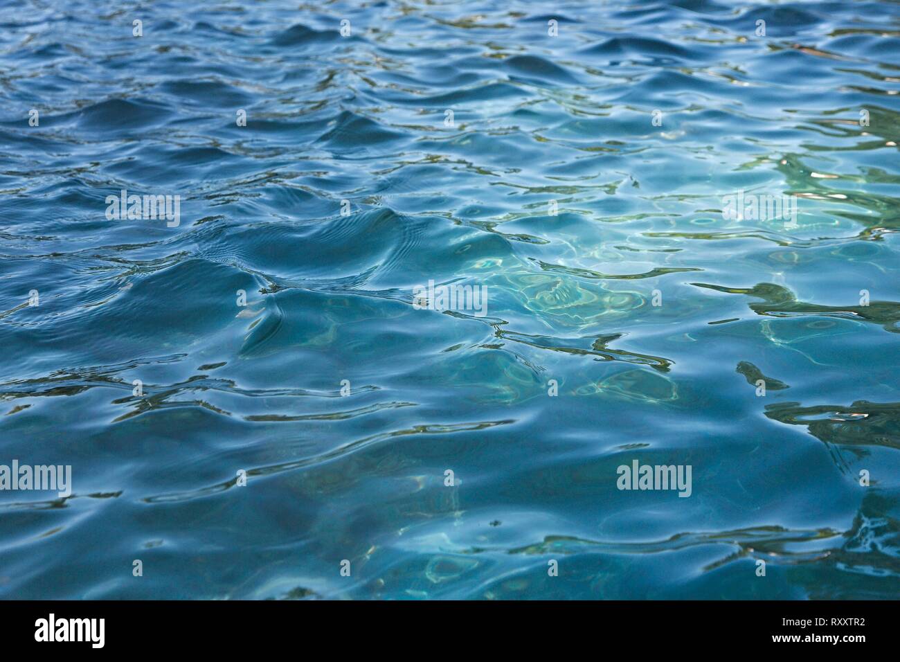 Water Surface Ripples Stock Photo - Alamy