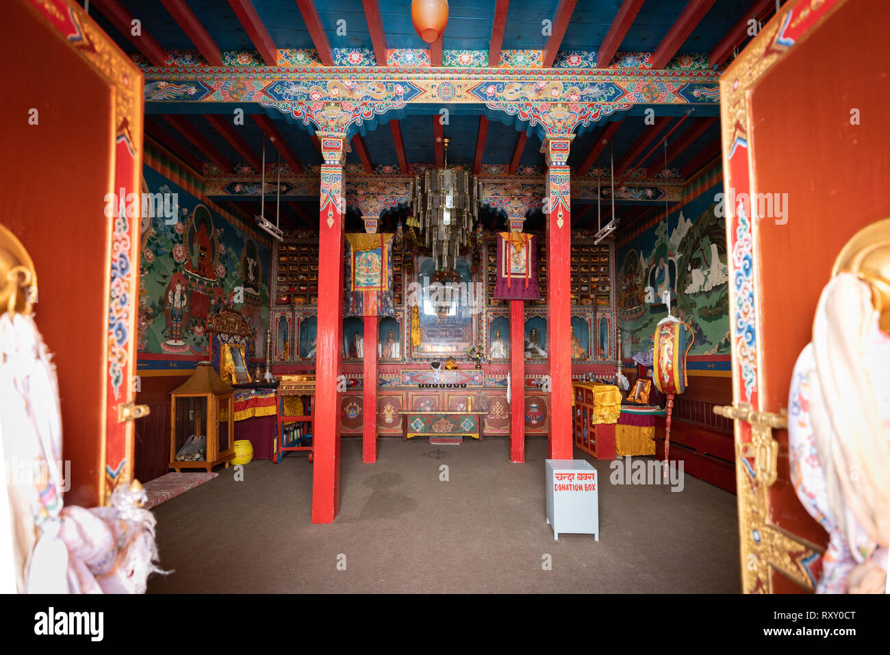 The beautiful village of Marpha in an off season setting Stock Photo ...