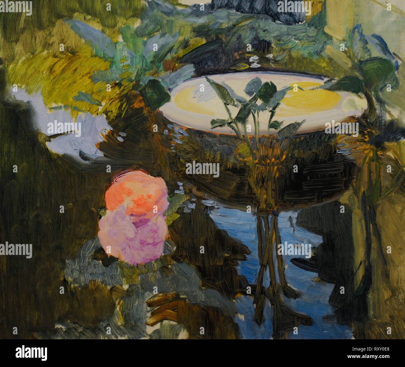 Joaquín Sorolla y Bastida (1863-1923). Pintor español. Balsa del Jardín ...