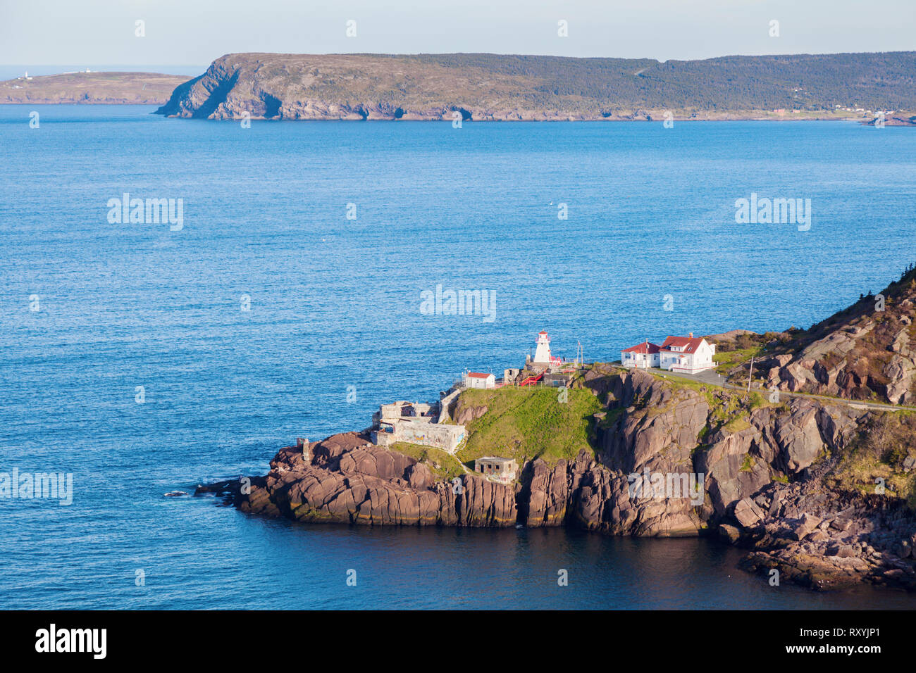 Fort Amherst Lighthouse in St. John's. St. John's, Newfoundland and ...