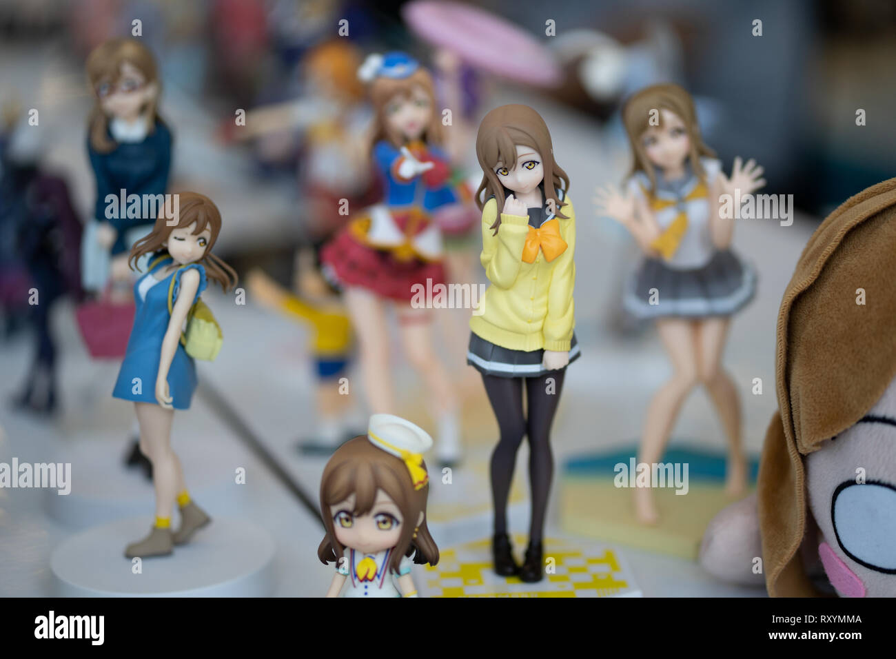 Japanese animation figure on display at Cosplay event,Cebu City ...