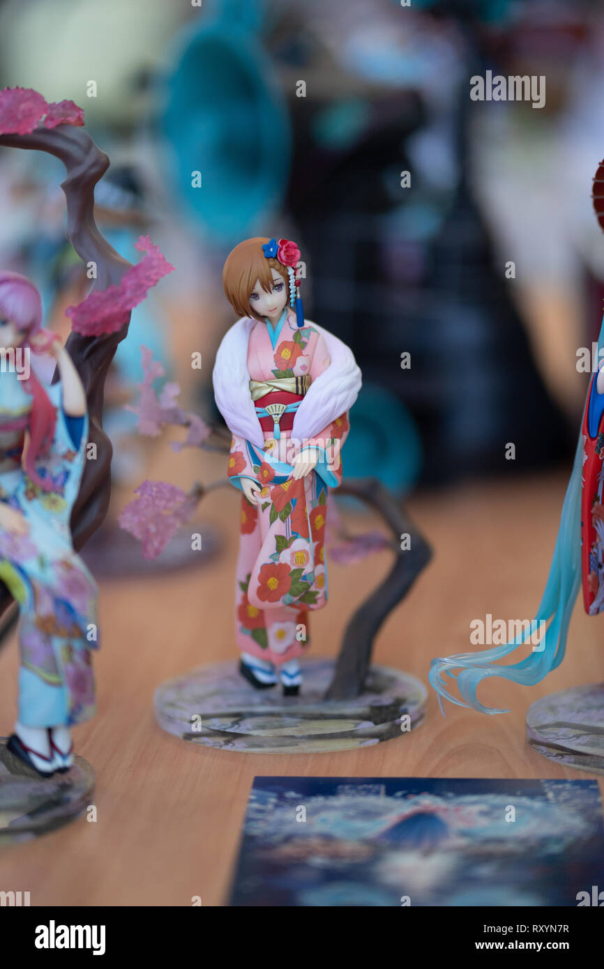 Japanese animation figure on display at Cosplay event,Cebu City ...