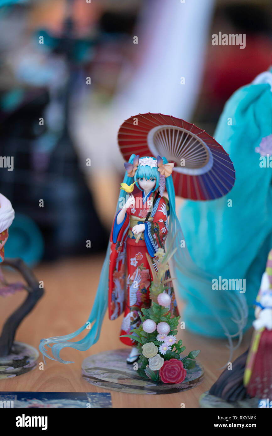 Japanese animation figure on display at Cosplay event,Cebu City ...