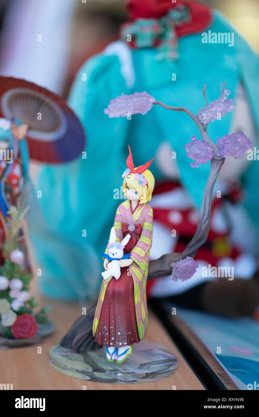 Japanese animation figure on display at Cosplay event,Cebu City ...