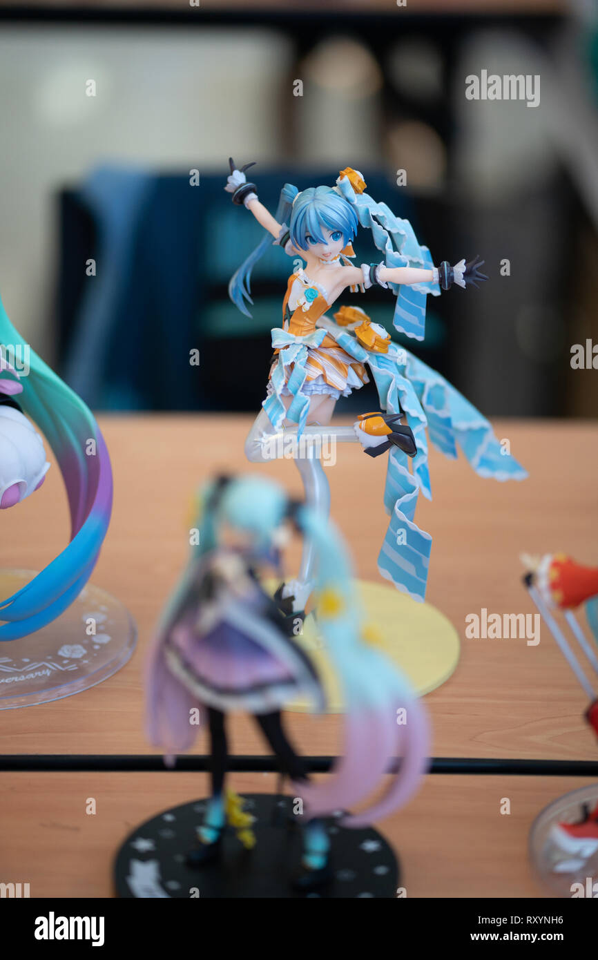 Japanese animation figure on display at Cosplay event,Cebu City ...