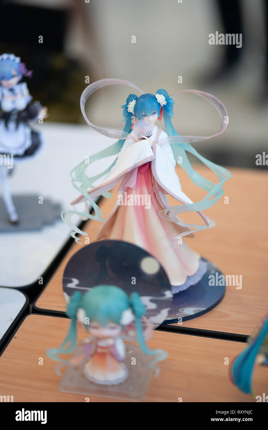 Japanese animation figure on display at Cosplay event,Cebu City ...