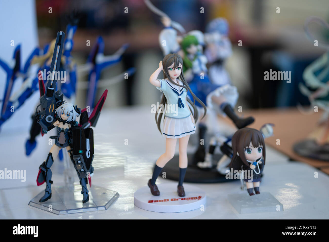 Japanese animation figure on display at Cosplay event,Cebu City ...