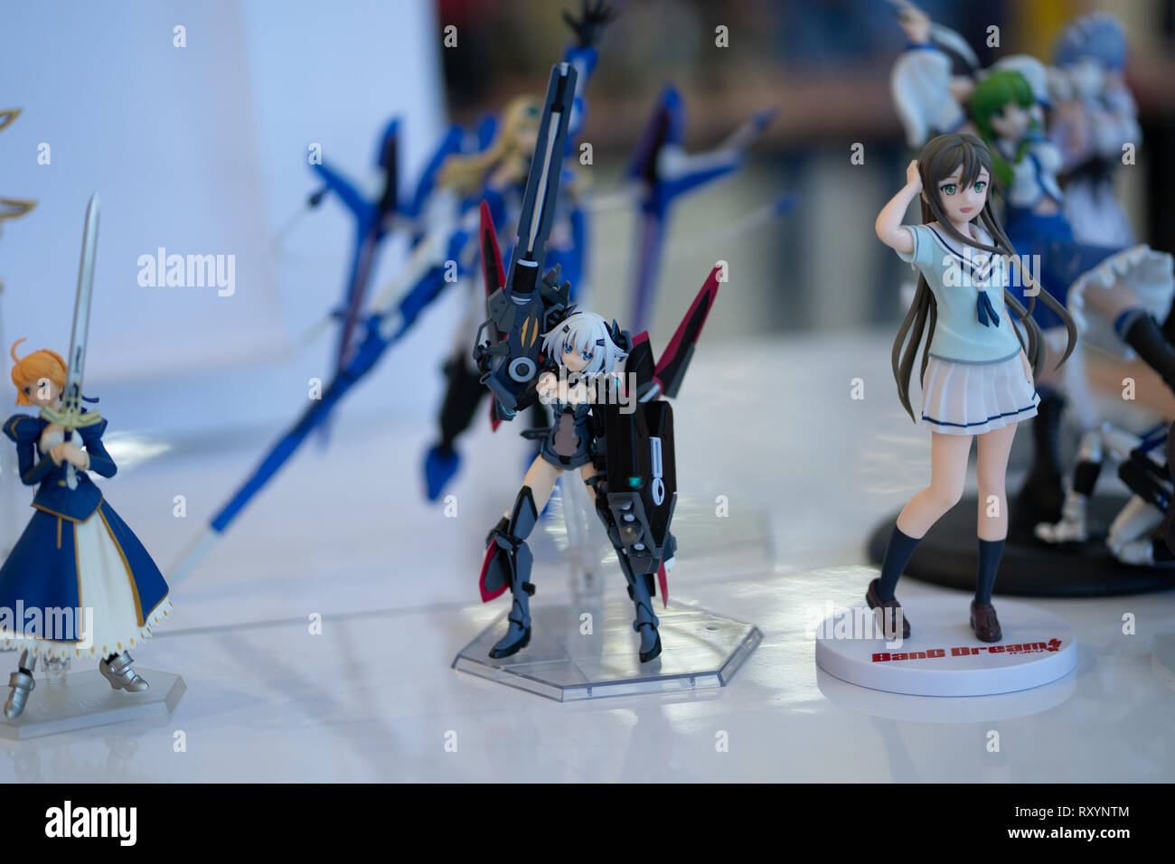 Japanese animation figure on display at Cosplay event,Cebu City ...