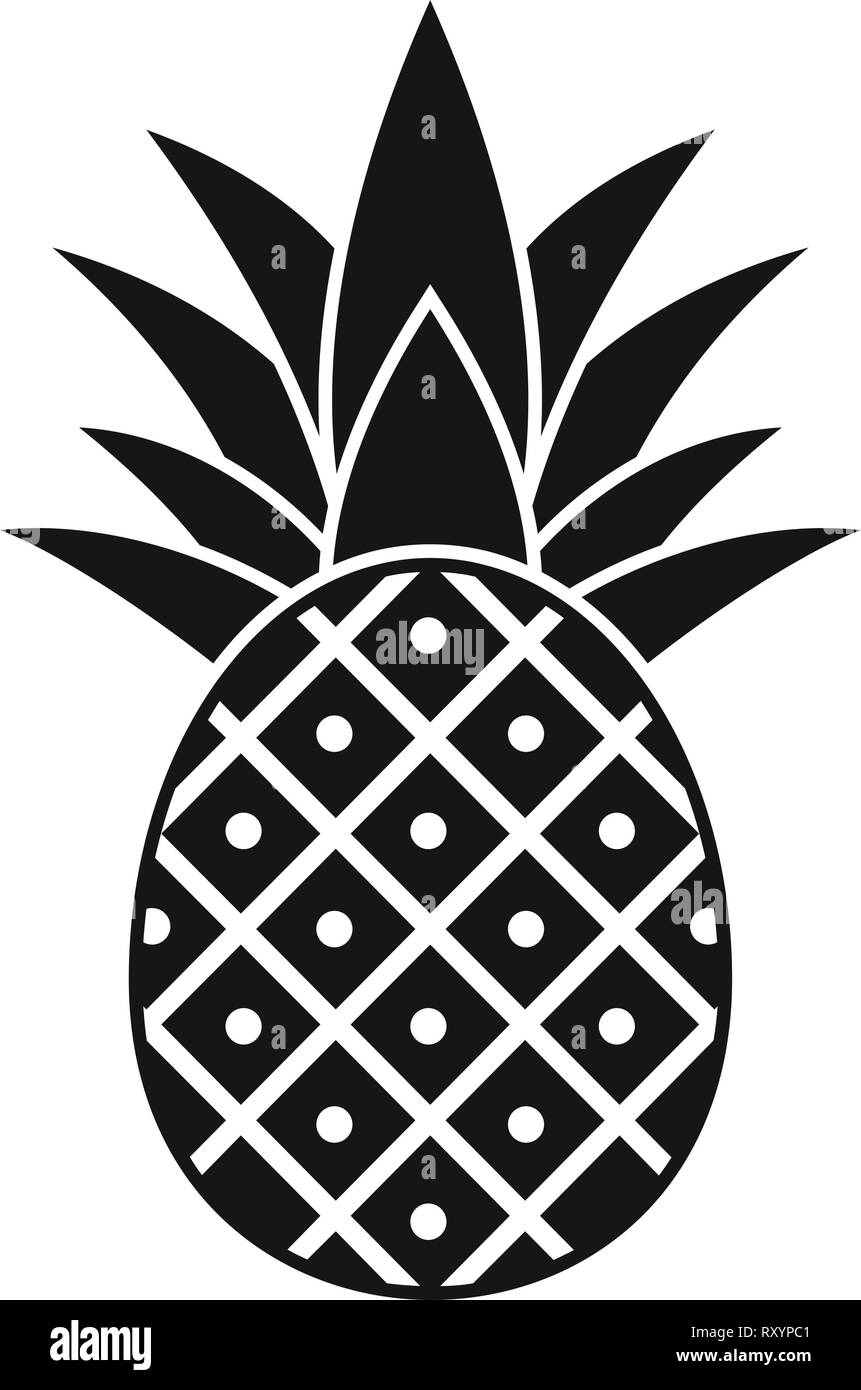 Simple Pineapple Vector