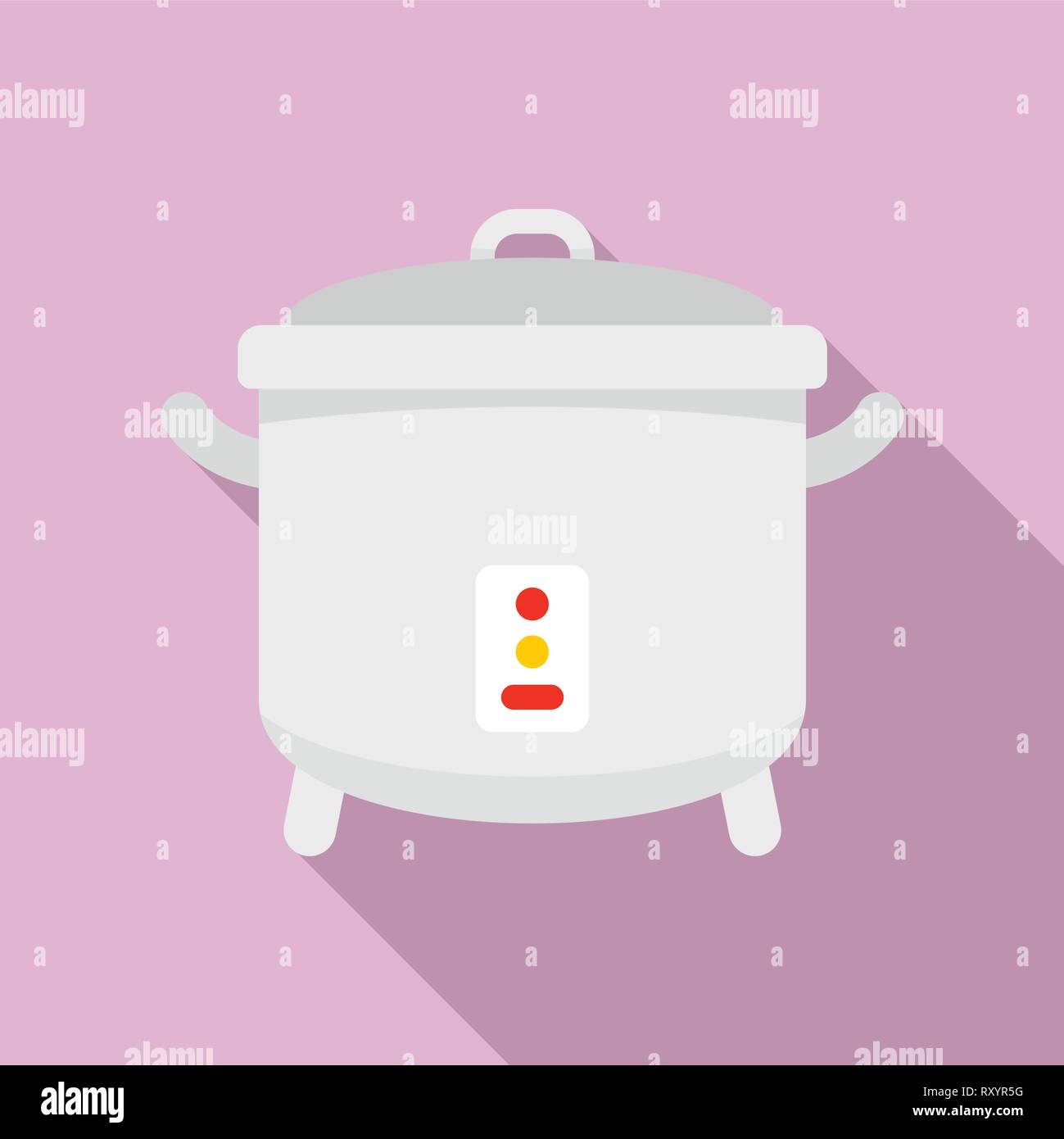 Cooker icon. Flat illustration of cooker vector icon for web design ...