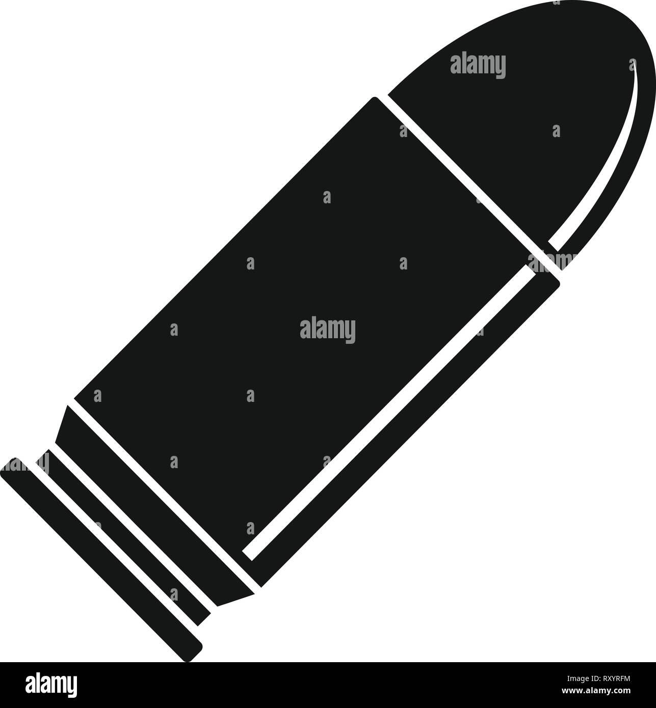 Bullet icon. Simple illustration of bullet vector icon for web design ...