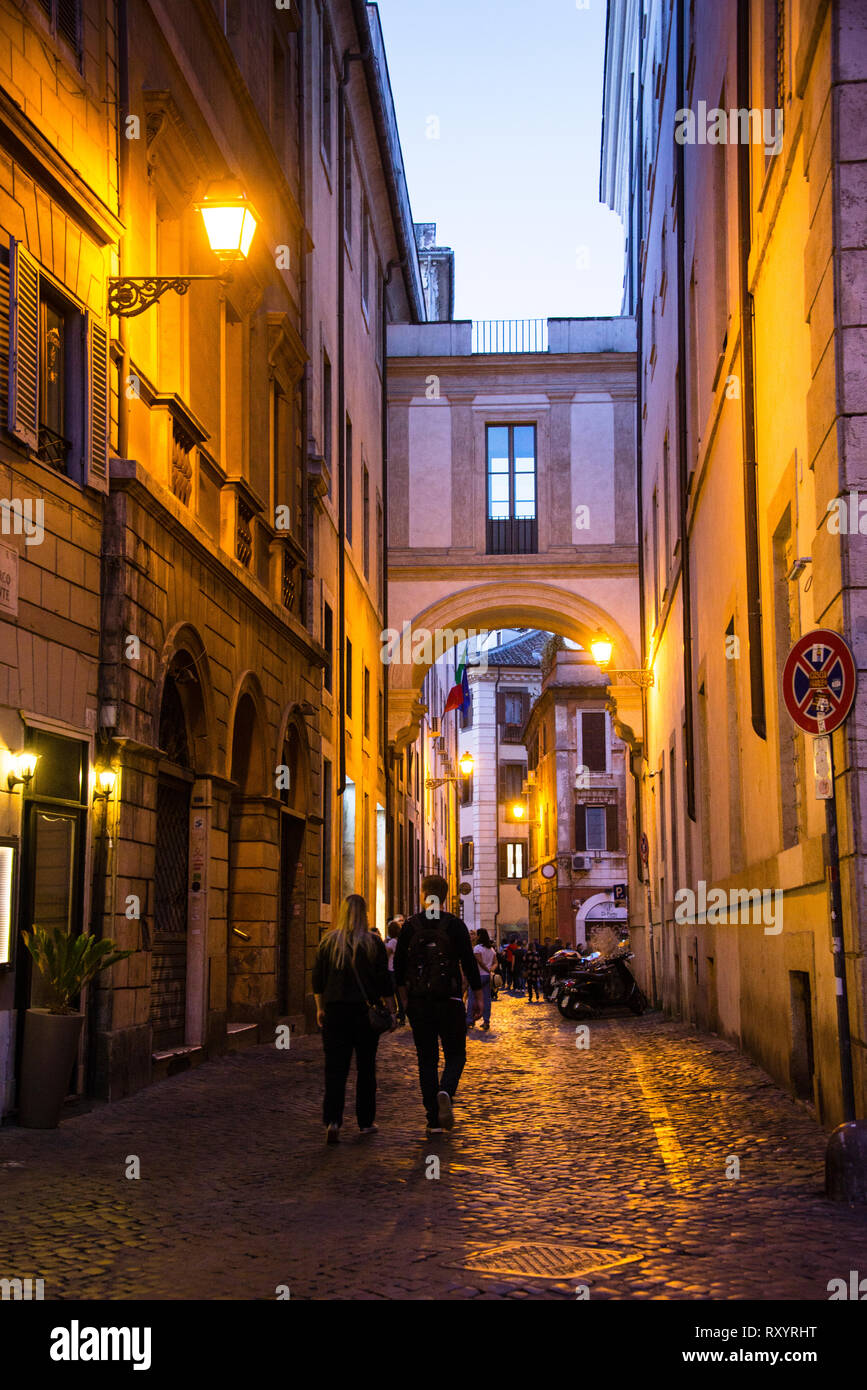 Italian Renaissance arch in Rome, Italy Stock Photo - Alamy