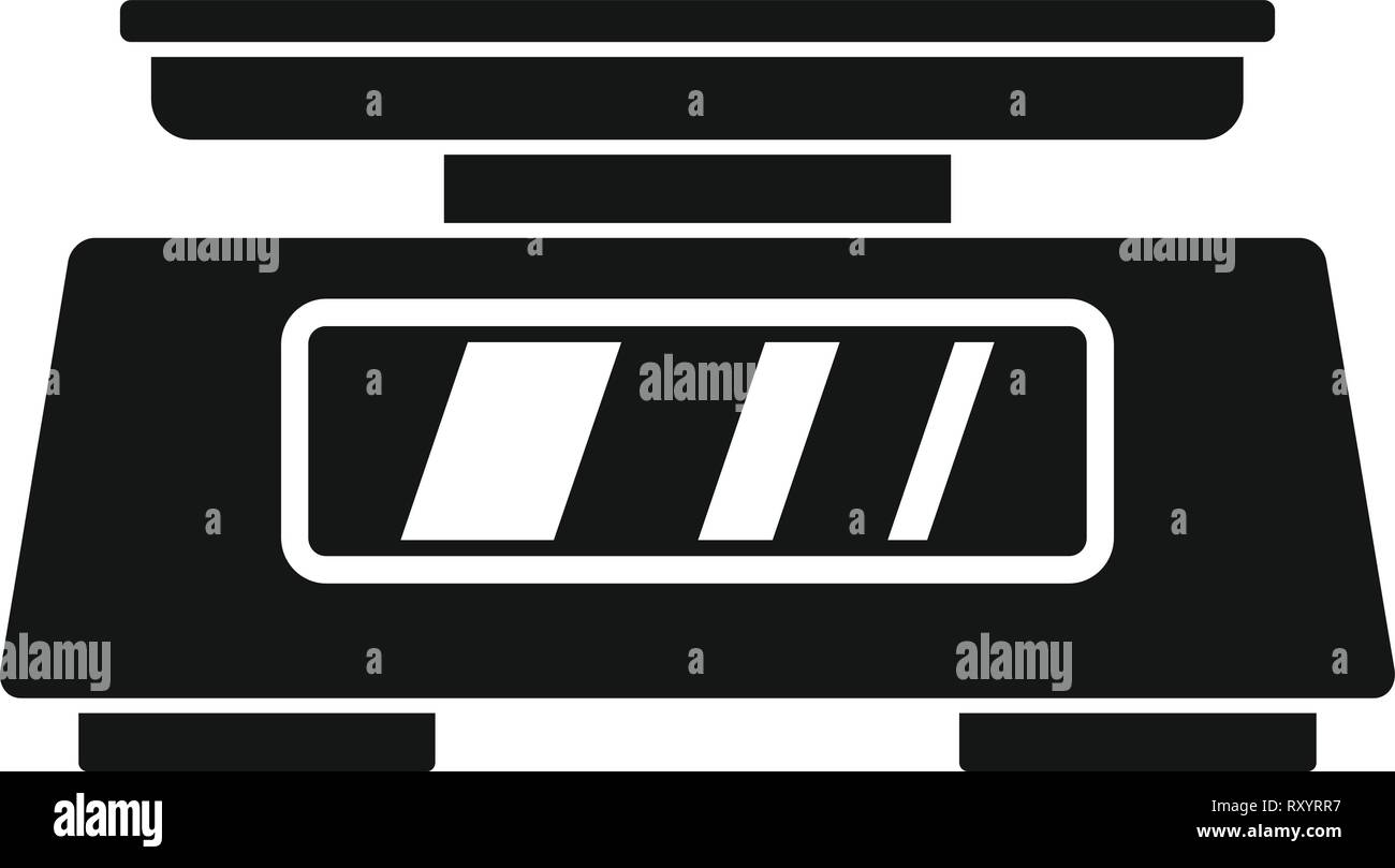 Lab scales icon. Simple illustration of lab scales vector icon for web ...