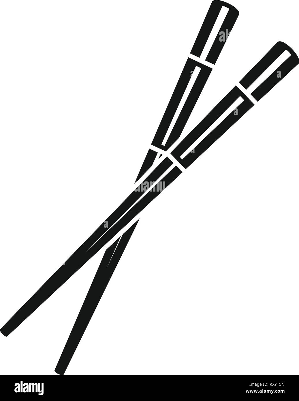 Japan chopsticks icon. Simple illustration of japan chopsticks vector ...