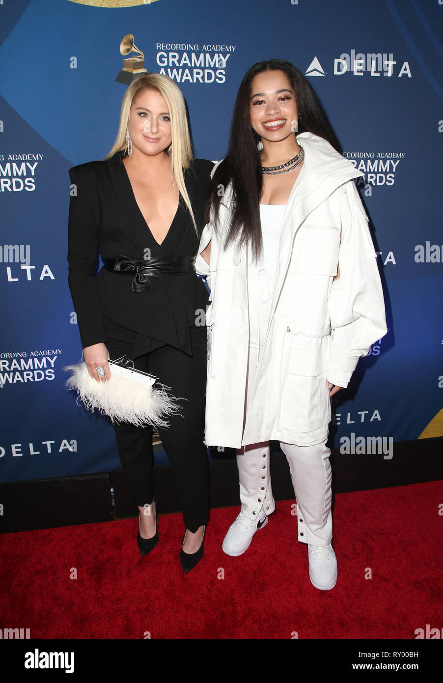 Delta Air Lines 2019 Grammys Party Featuring: Meghan Trainor, Ella Mai ...