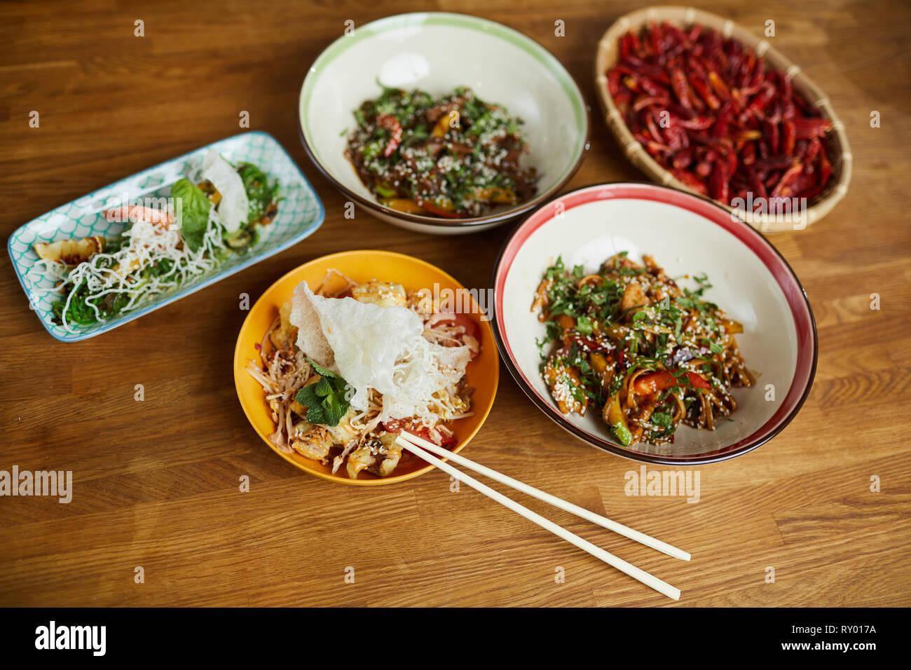 Asian gourmet dining hi-res stock photography and images - Alamy