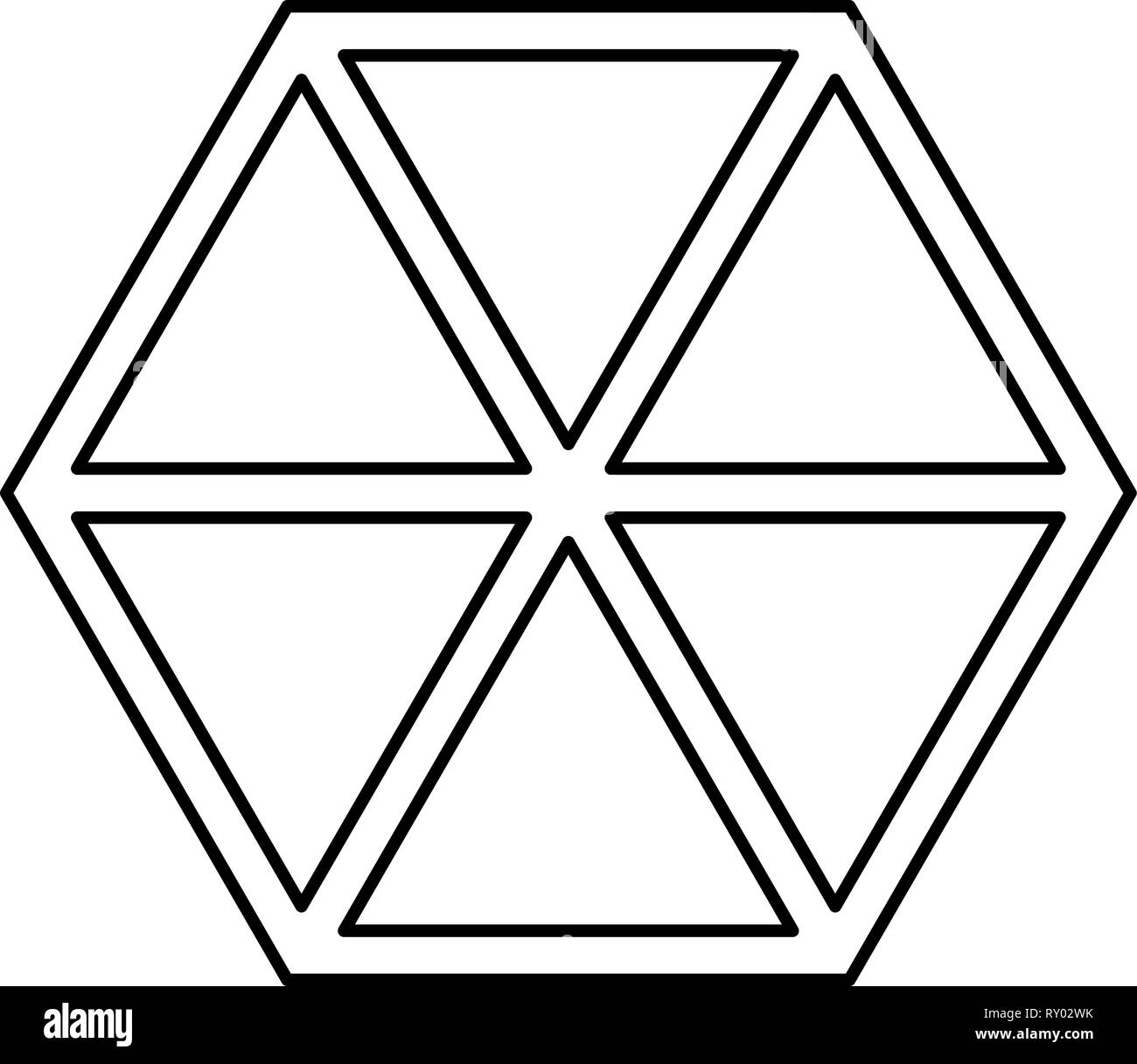 Hexagon Outline