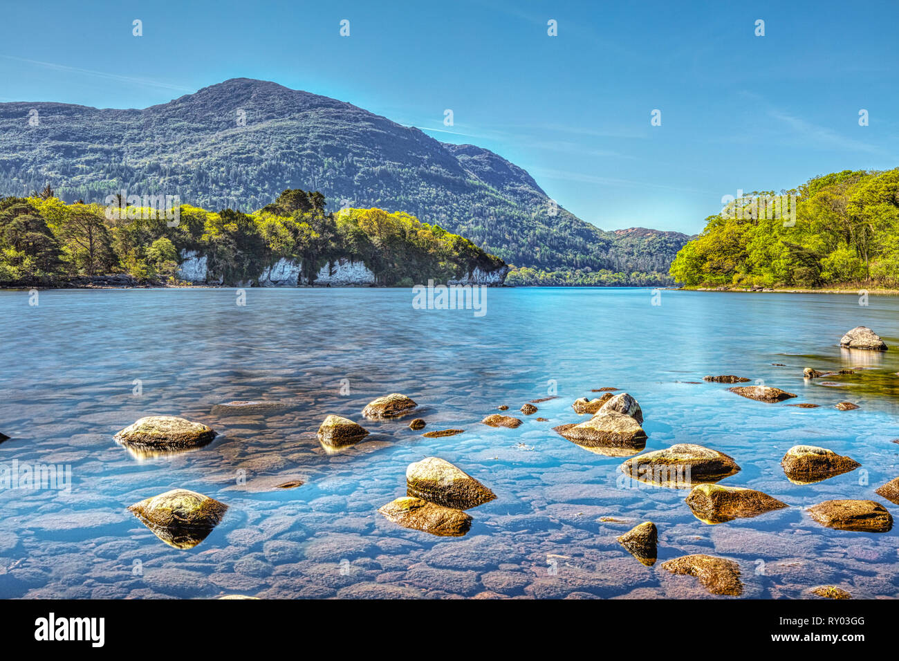 Killarney lake mountain hi-res stock photography and images - Alamy