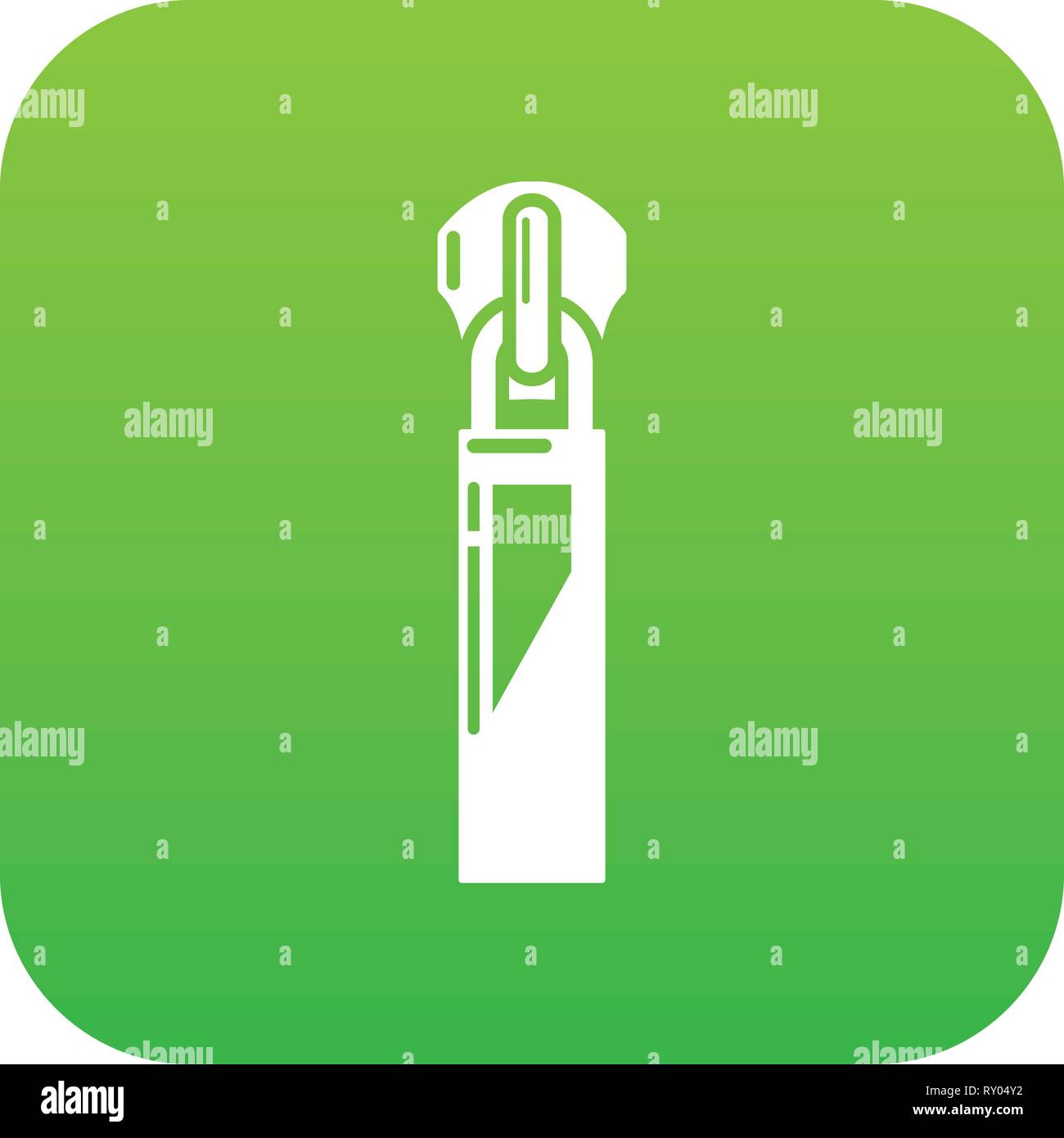 Synthetic zip icon, simple style Stock Vector Image & Art - Alamy