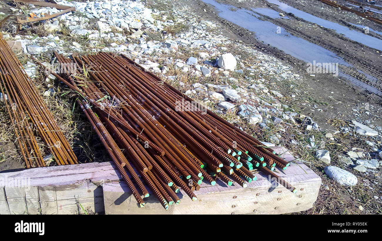 Metal fittings for reinforced concrete. Main construction materials ...