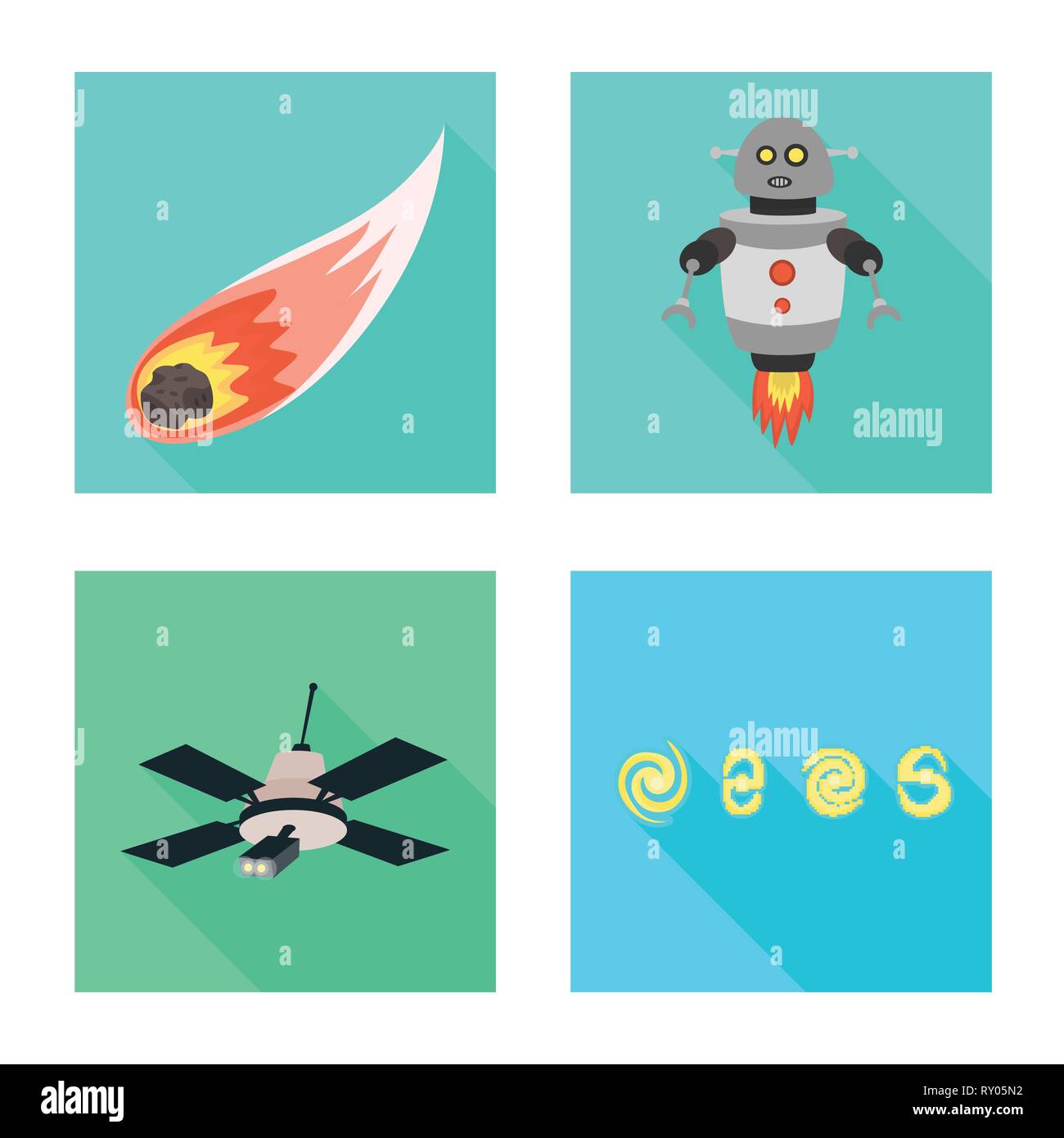 comet,robot,satellite,constellation,asteroid,program,orbit,star,flame ...