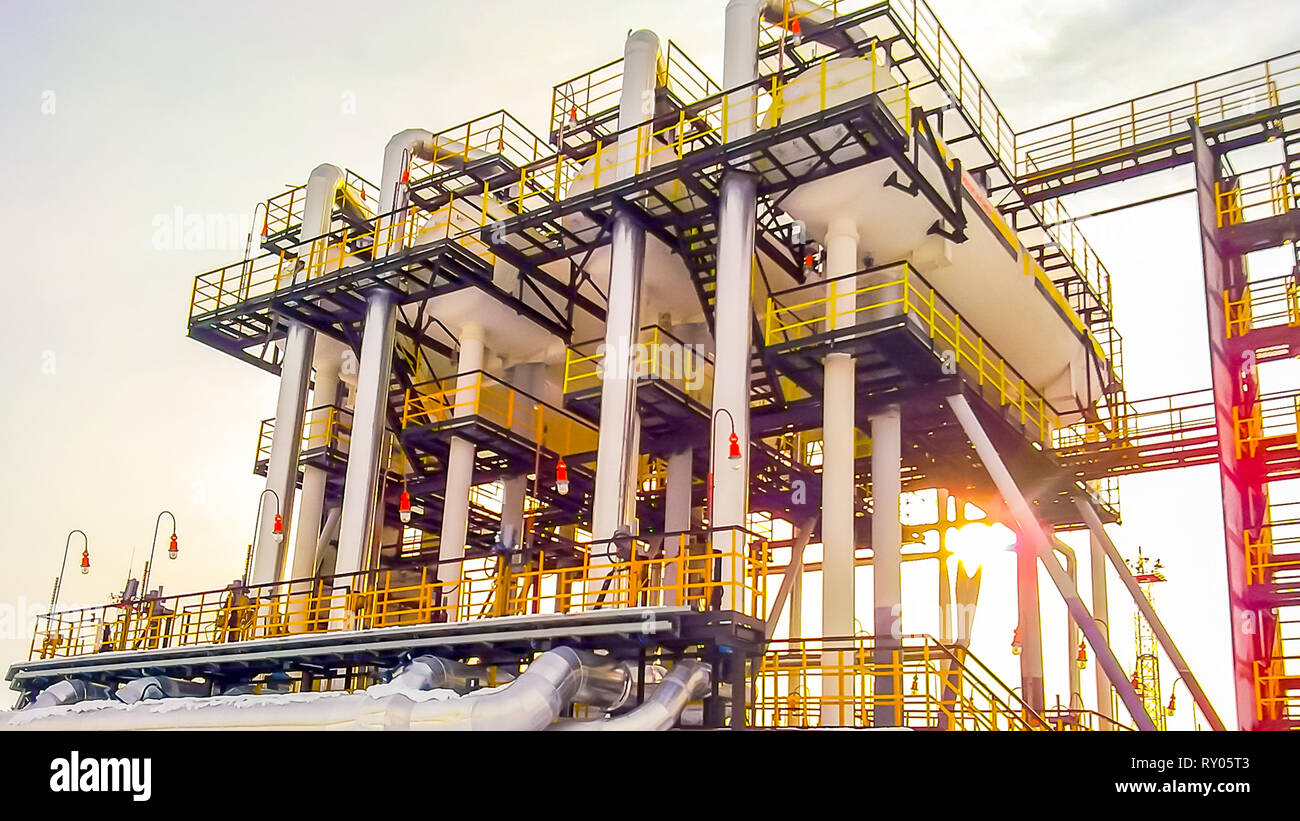 Separators are end. Equipment for oil separation. Modular oil treatment unit. Bulite for ...