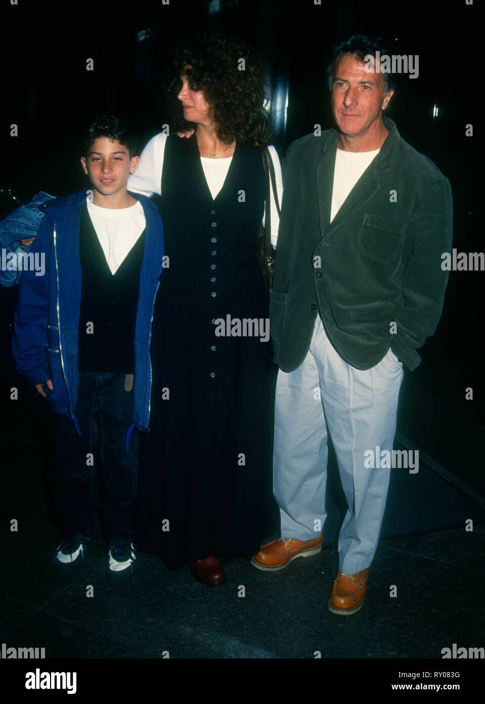 LOS ANGELES, CA - FEBRUARY 16: Actor Dustin Hoffman and son Jake ...