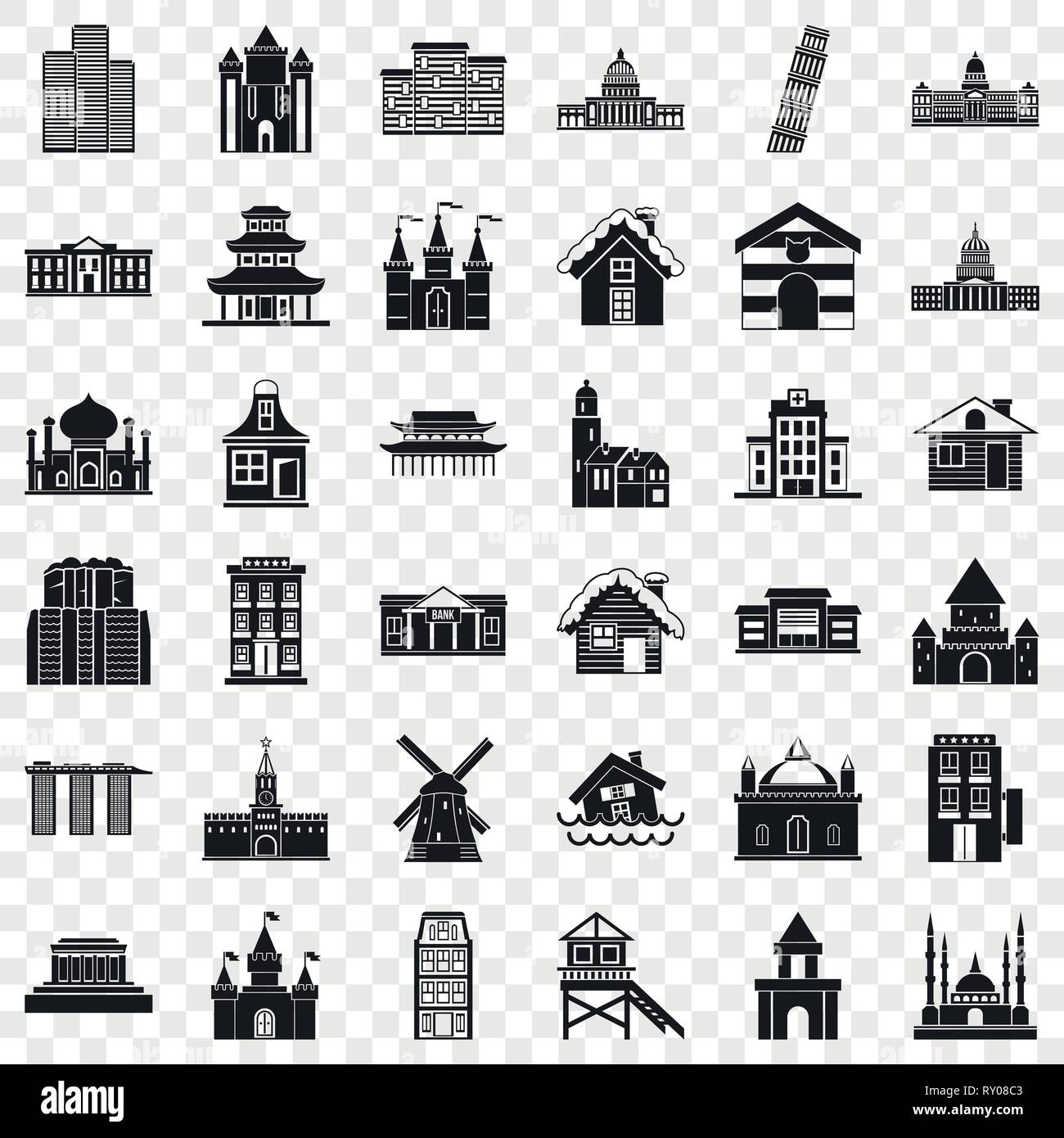 City hospital snow Stock Vector Images - Alamy