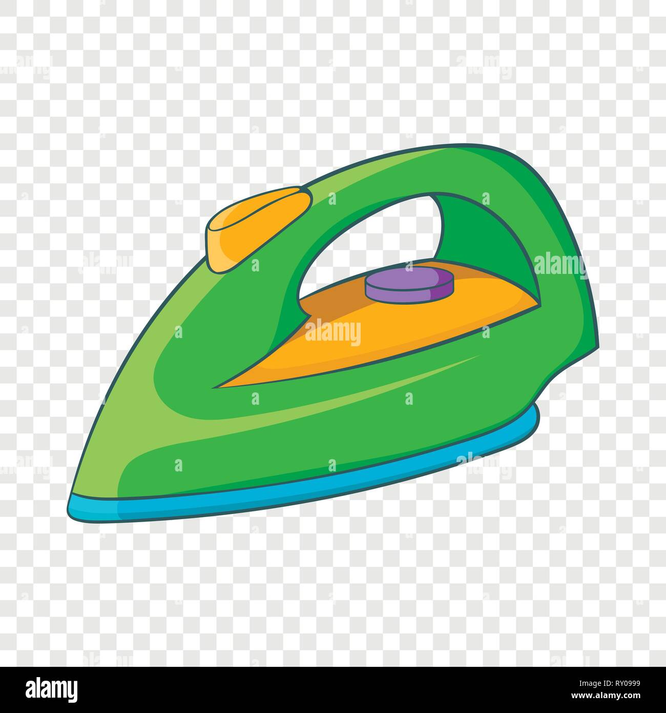 Iron icon, cartoon style Stock Vector Image & Art - Alamy