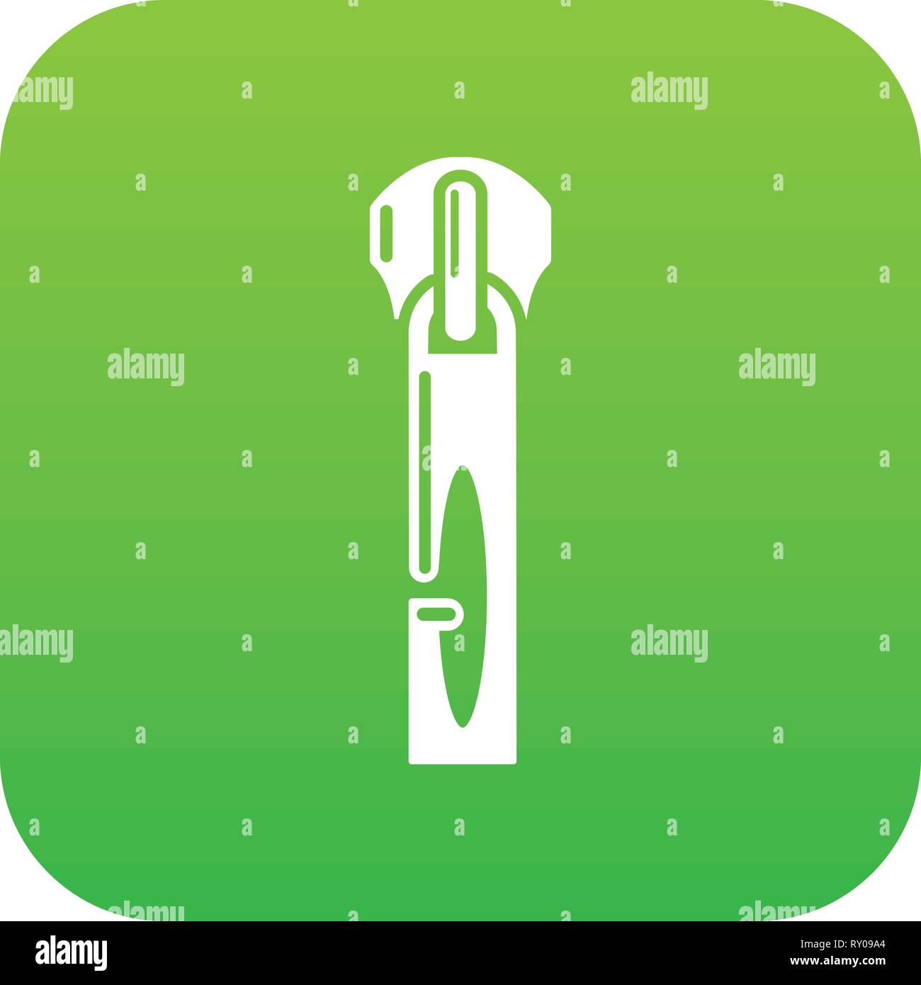 Lock zip icon, simple style Stock Vector Image & Art - Alamy
