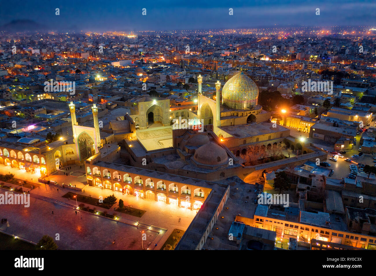 Isfahan aerial hi-res stock photography and images - Alamy