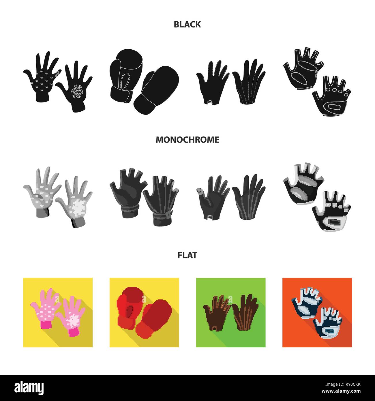 Vector design of silhouette and safety sign. Collection of silhouette ...