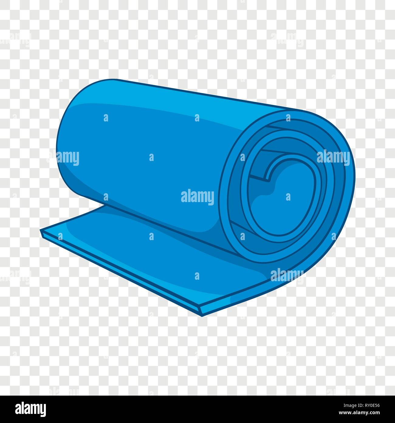 Fitness mat icon, cartoon style Stock Vector Image & Art - Alamy