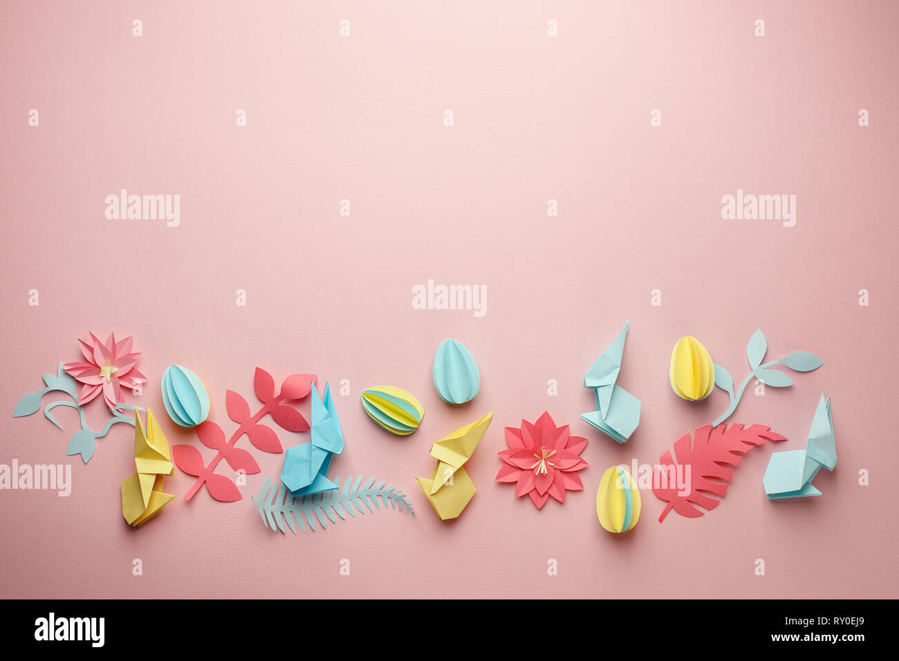 Papercraft Easter Flowers