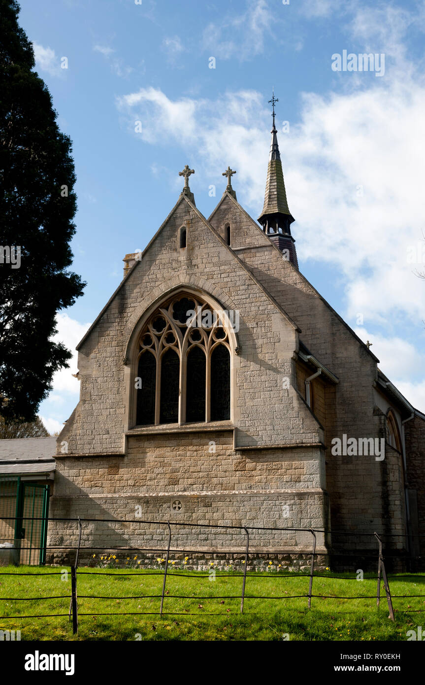St. Andrew`s Church, Churchdown, Gloucestershire, England, UK Stock ...