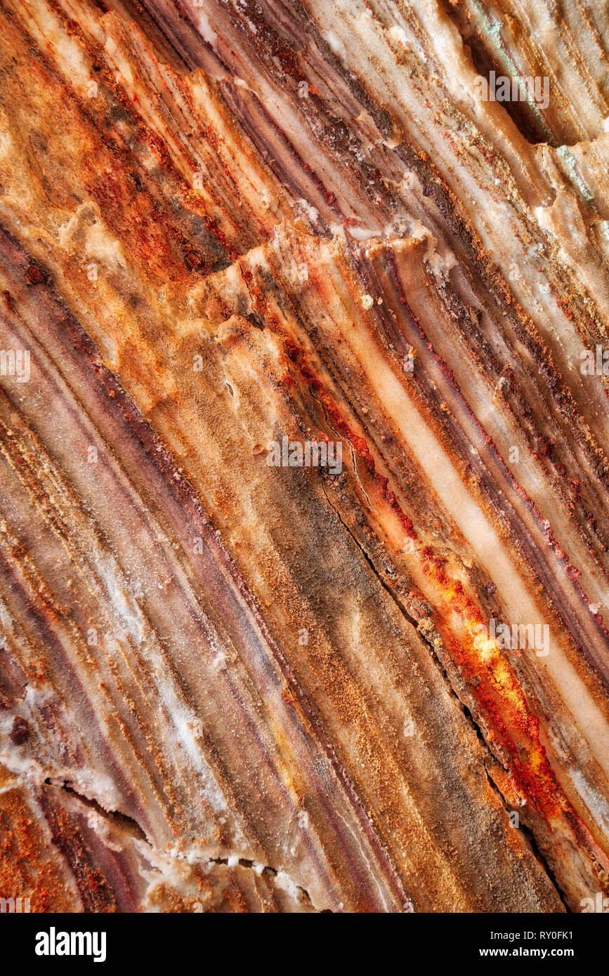 Namakdan Salt Cave on Qeshm Island in Southern Iran taken in January ...