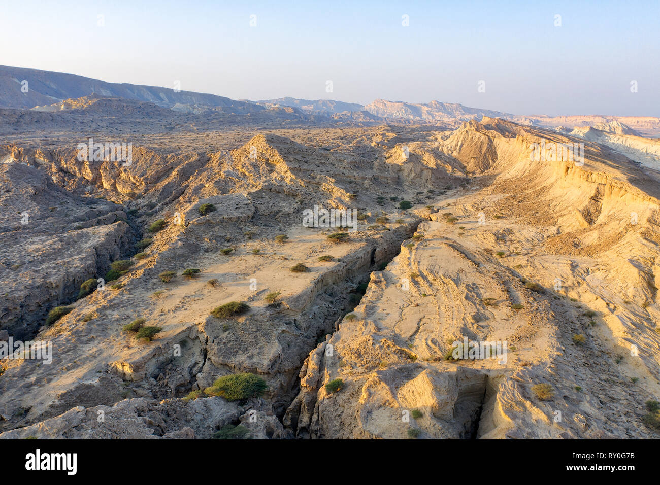 Qeshm Island in the Straight of Hormuz, Southern Iran, taken in January ...