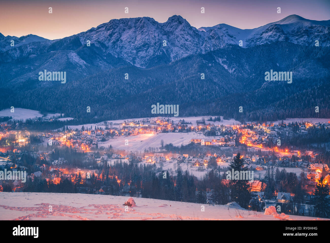 Downtown zakopane hi-res stock photography and images - Alamy