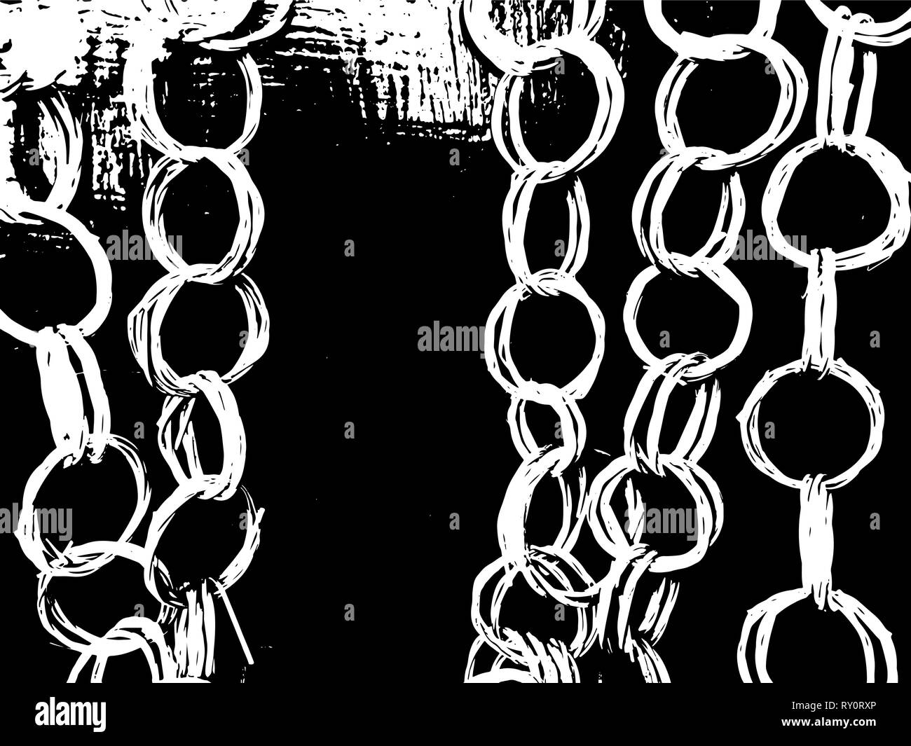 Chain grunge background. Vector illustration Stock Vector Image & Art ...