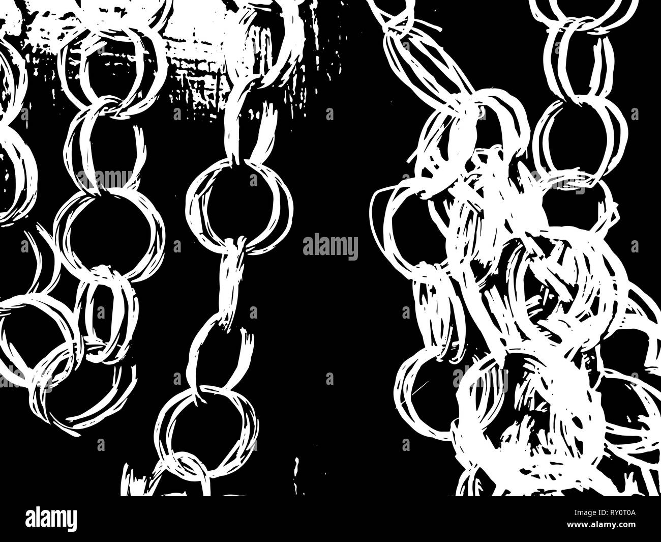 Chain grunge background. Vector illustration Stock Vector Image & Art ...