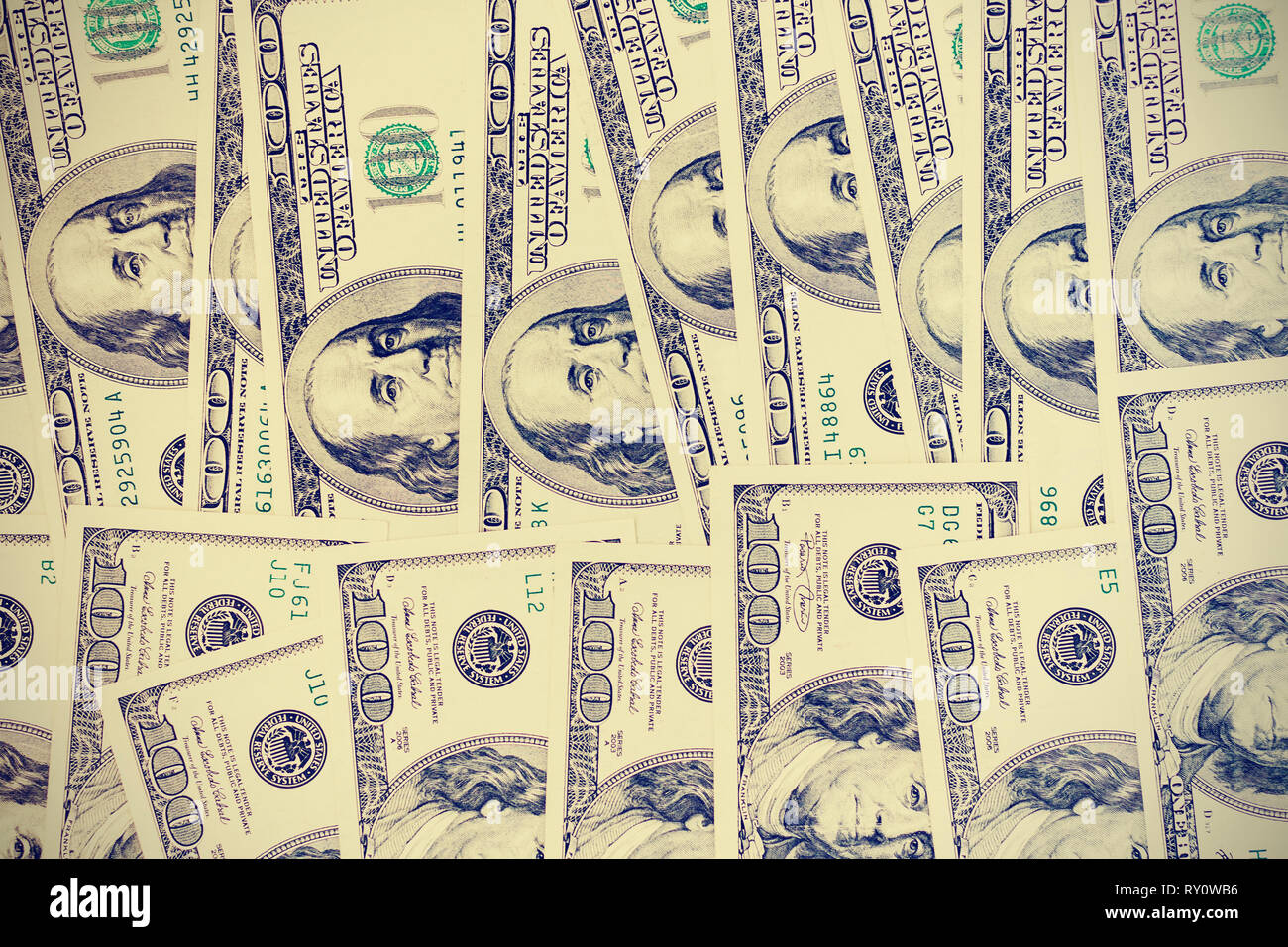 Money dollars background with copy space for text Stock Photo - Alamy