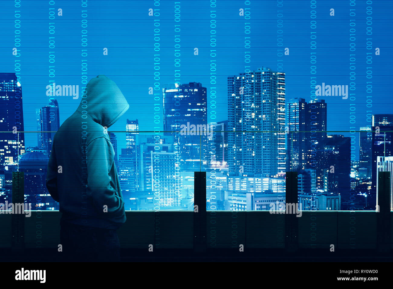 Binary data building hi-res stock photography and images - Alamy