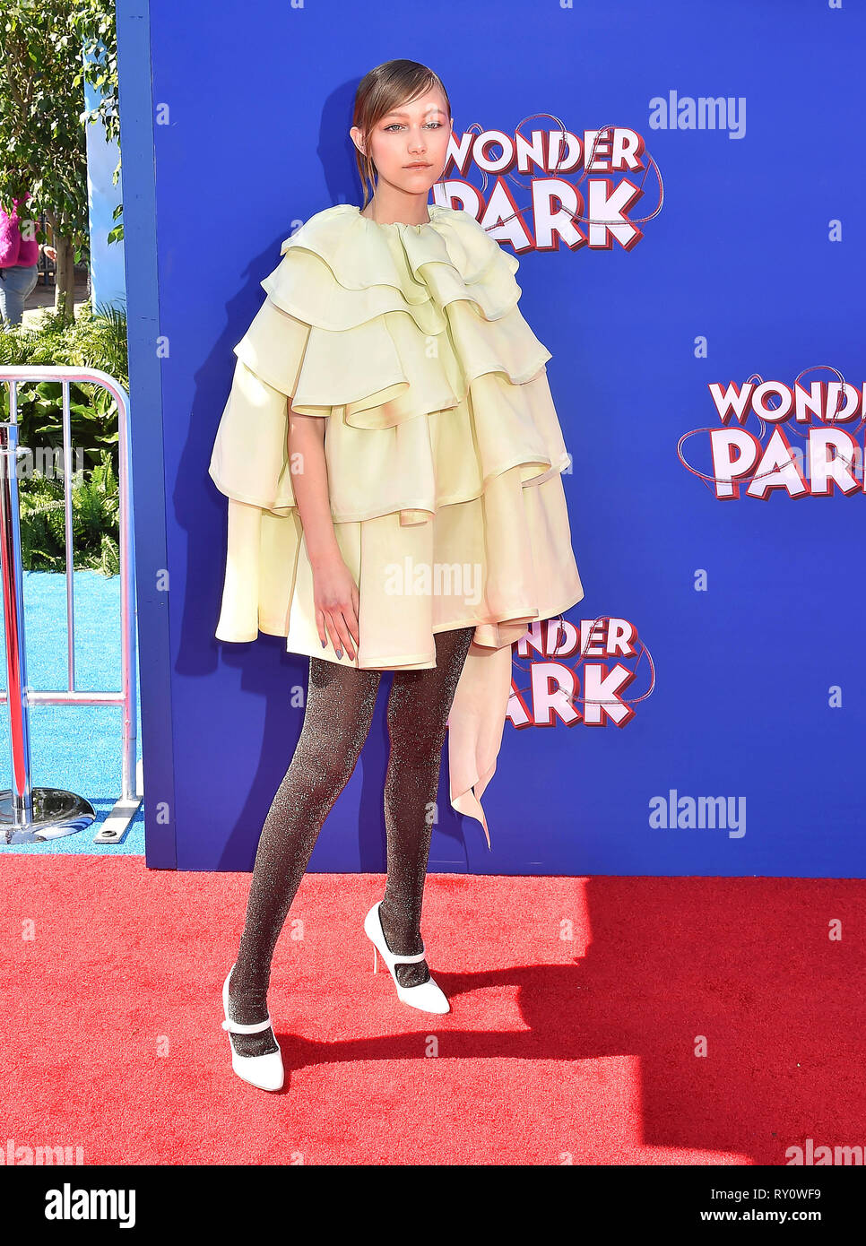 WESTWOOD, CA - MARCH 10: Grace VanderWaal arrives for the Premiere Of ...